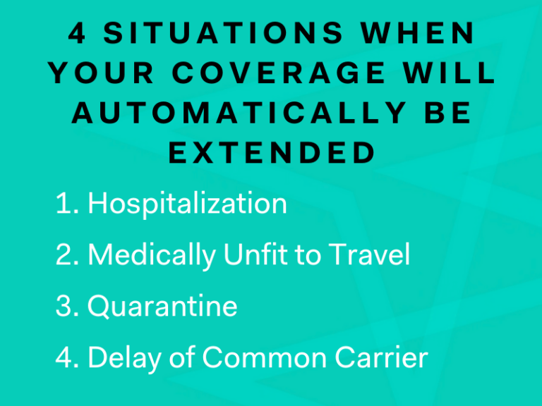 How and When You Can Extend Your Travel Insurance